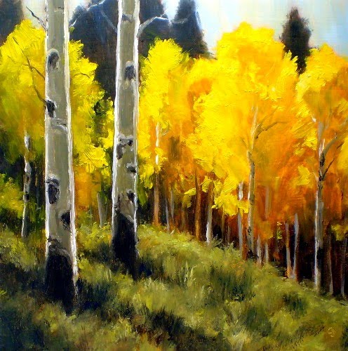 Daily Painters Of Colorado: "Hillside Splendor" Original Oil Landscape ...