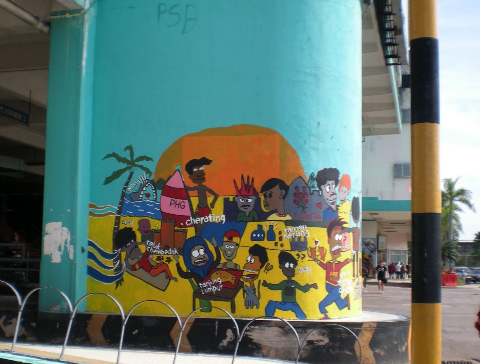 KOI ORANG PAHANG: Conteng Dinding