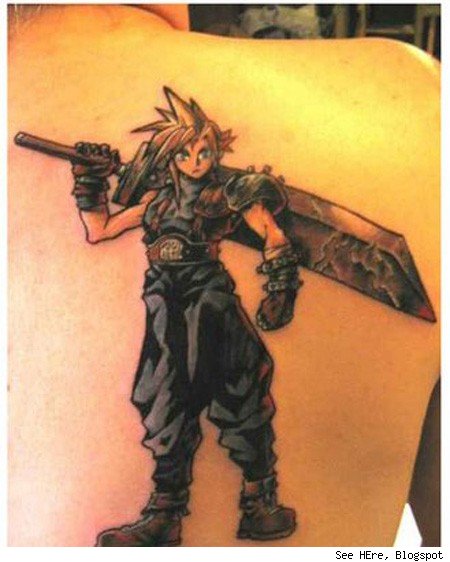 Nerd Tattoos: Video Gaming Tattoos