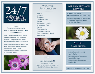 The design blog of Jason Encabo: Brochure Design - 24/7 Affordable In ...