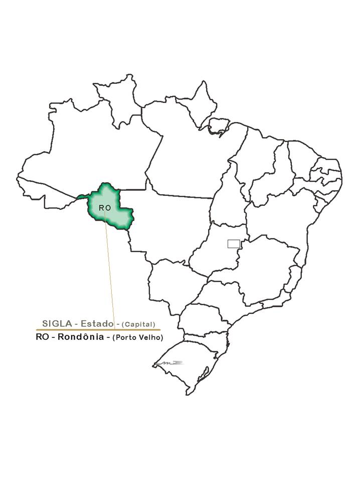 Aquicidades - Todas as cidades de Rondônia: Mapas