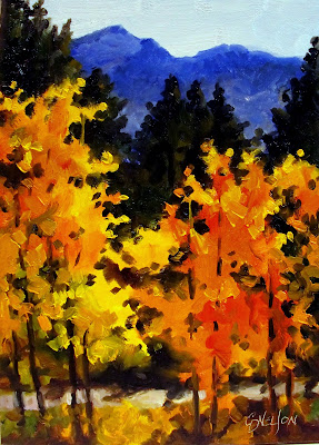 Daily Painters Abstract Gallery: "FALL IN COLORADO," 10142, daily ...