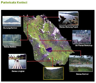 PETA WISATA ALAM KERINCI | VISIT KERINCI
