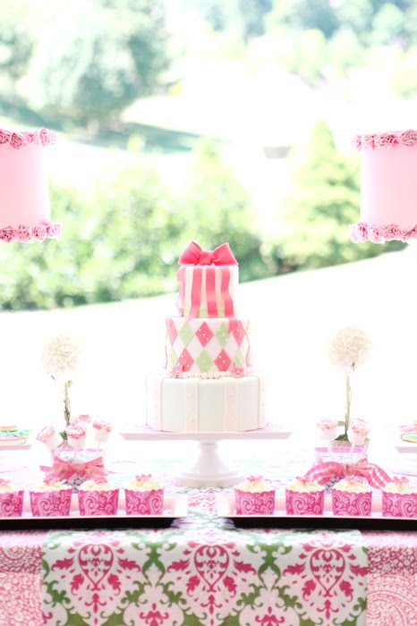 Preppy Sweets Table for Cake Cental Magazine