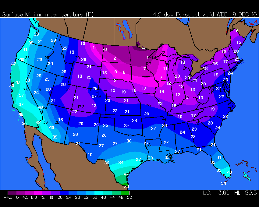Your Hometown Weather: December 5, 2010: Bundle up! Cold weather to ...