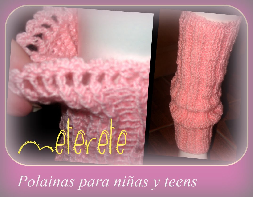 Tejedora Compulsiva: Polaineando ...