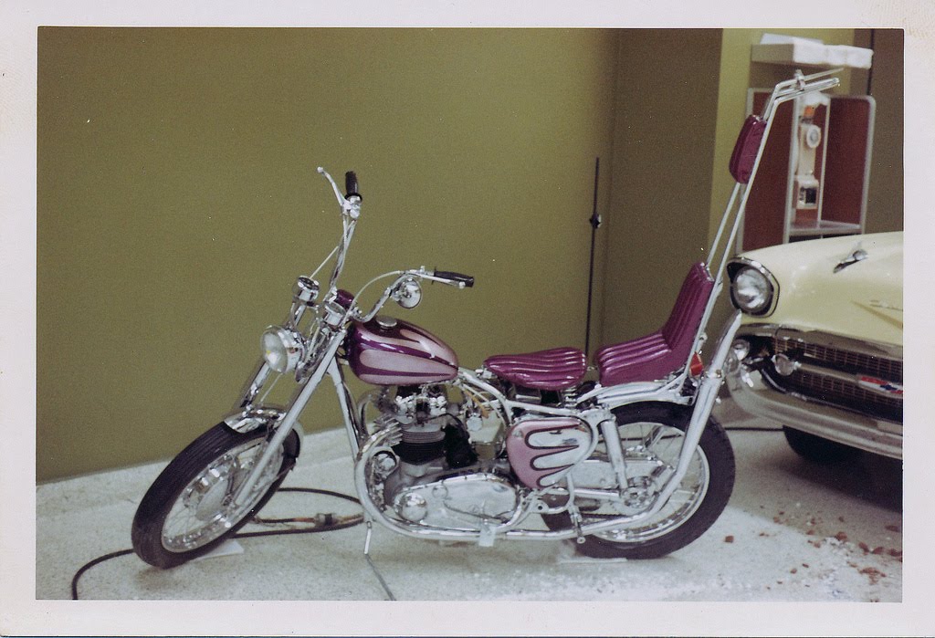 Quality Custom Cycles: Early BSA Chopper Survivor!