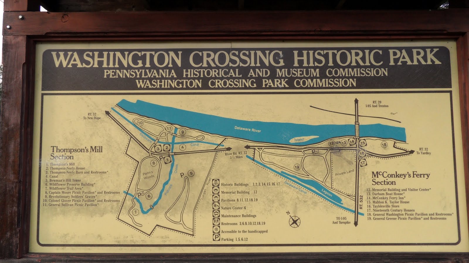 Riding the USA: Washington Crossing Historic Park
