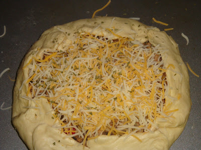 simply made with love: Beef & Cheese Foldover