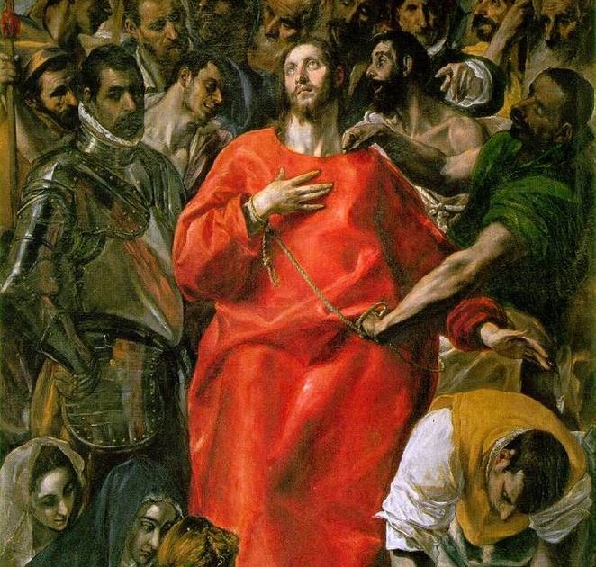 Historia del arte- aldapeta: El expolio. 1576-1579.El Greco.
