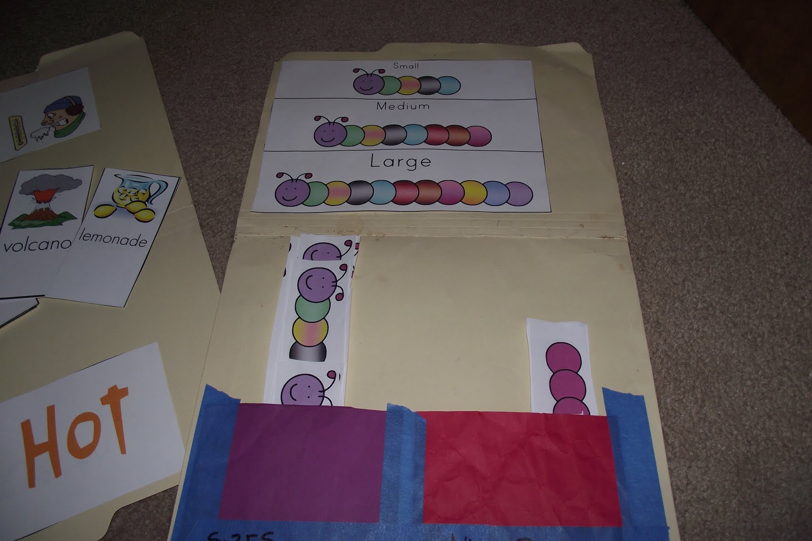 Homeschool Hottie Mommies: Preschool File Folders