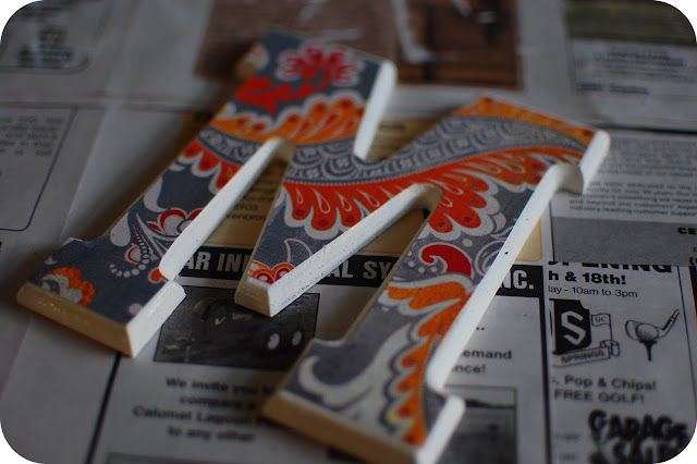 33 Shades of Green: Easy Decorative Letters