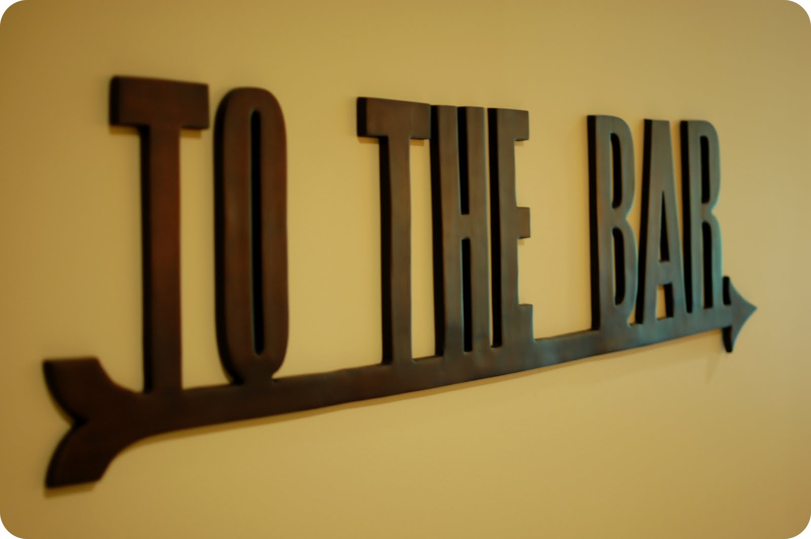 33 Shades of Green: Home Tour...Downstairs and To The Bar