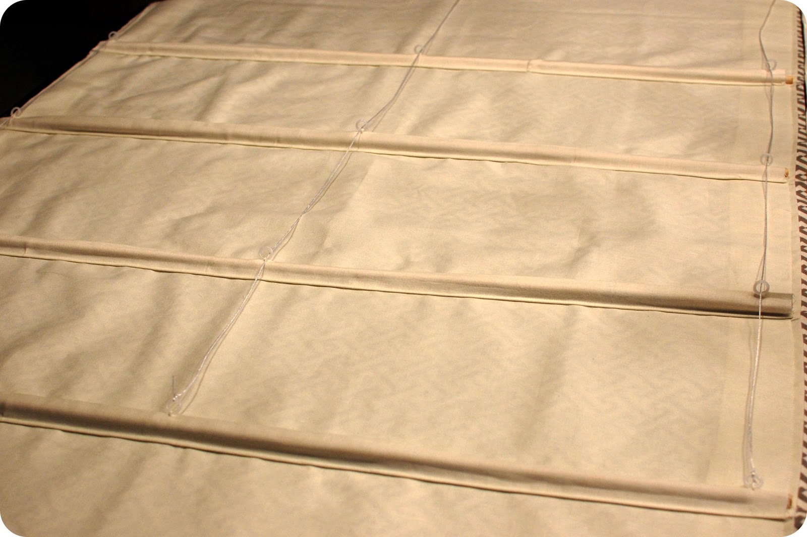 33 Shades of Green: Tutorial. . .How to Sew a Roman Shade