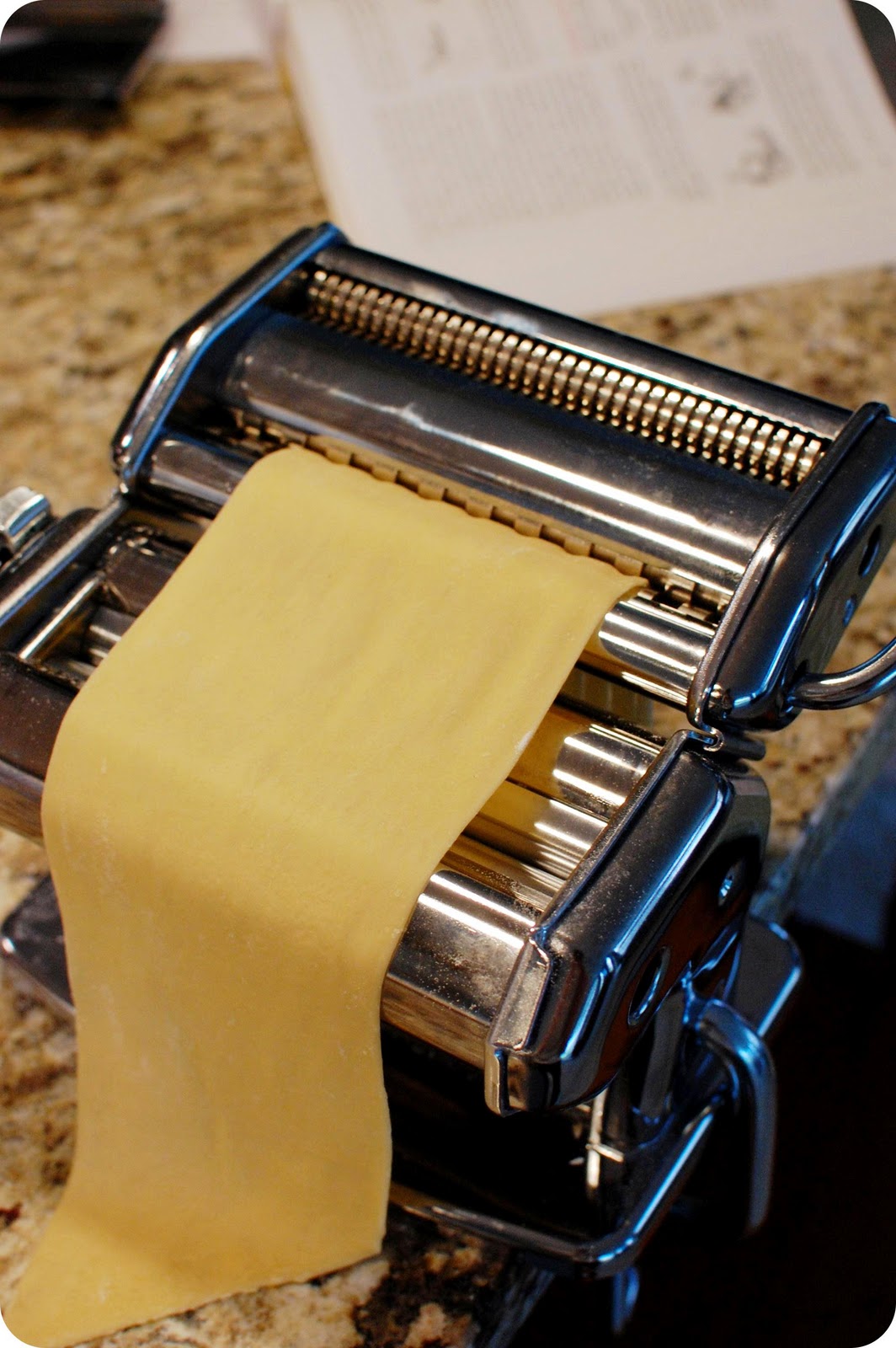 33 Shades of Green: Making Homemade Pasta and a Recipe