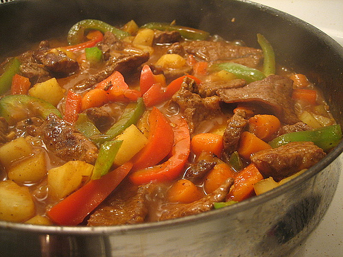 Authentic Pilipino cuisine straight from Rosalina's Kitchen: Caldereta