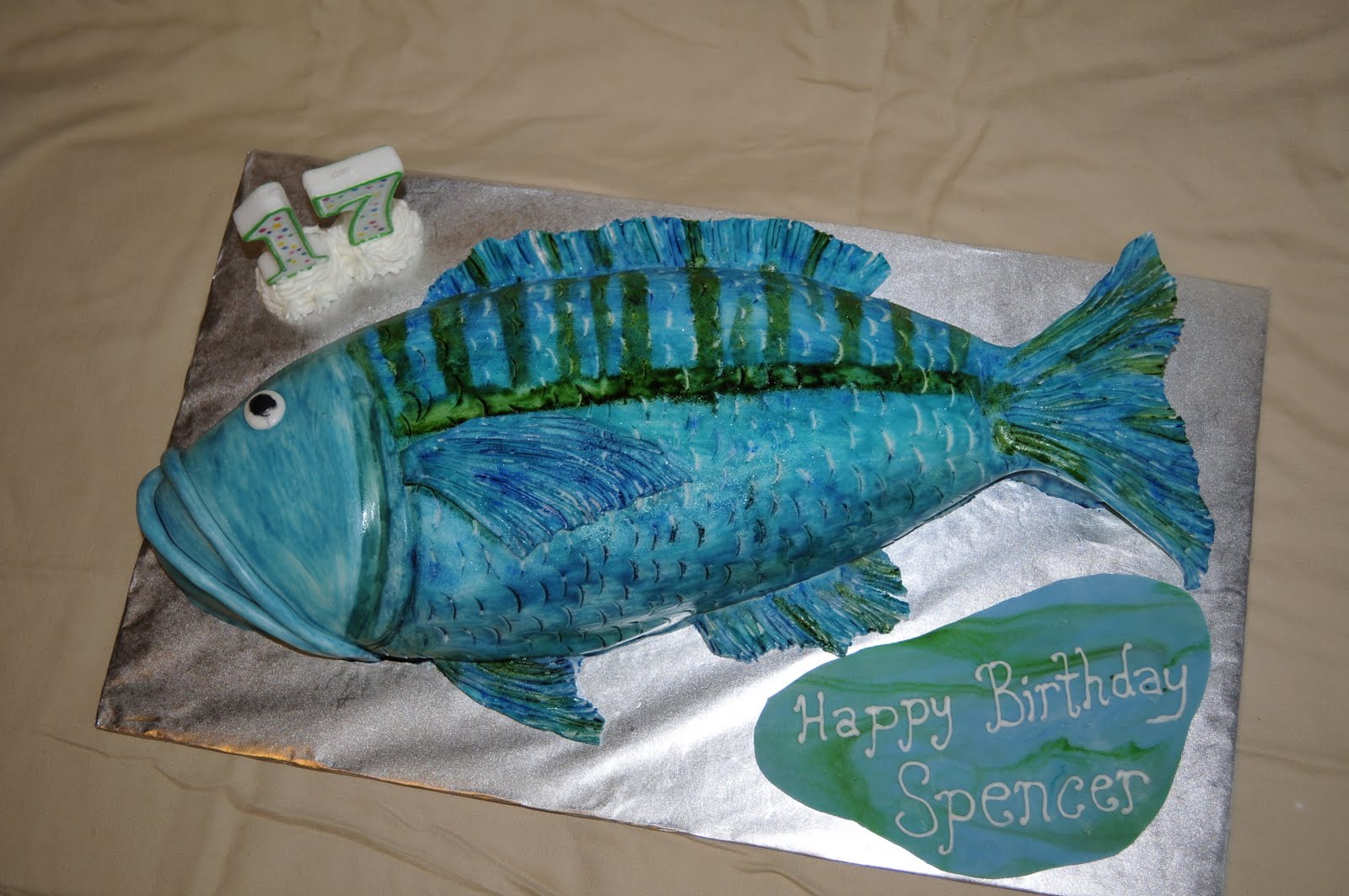 Lindsay's Custom Cakes: Spencer's Birthday Cake