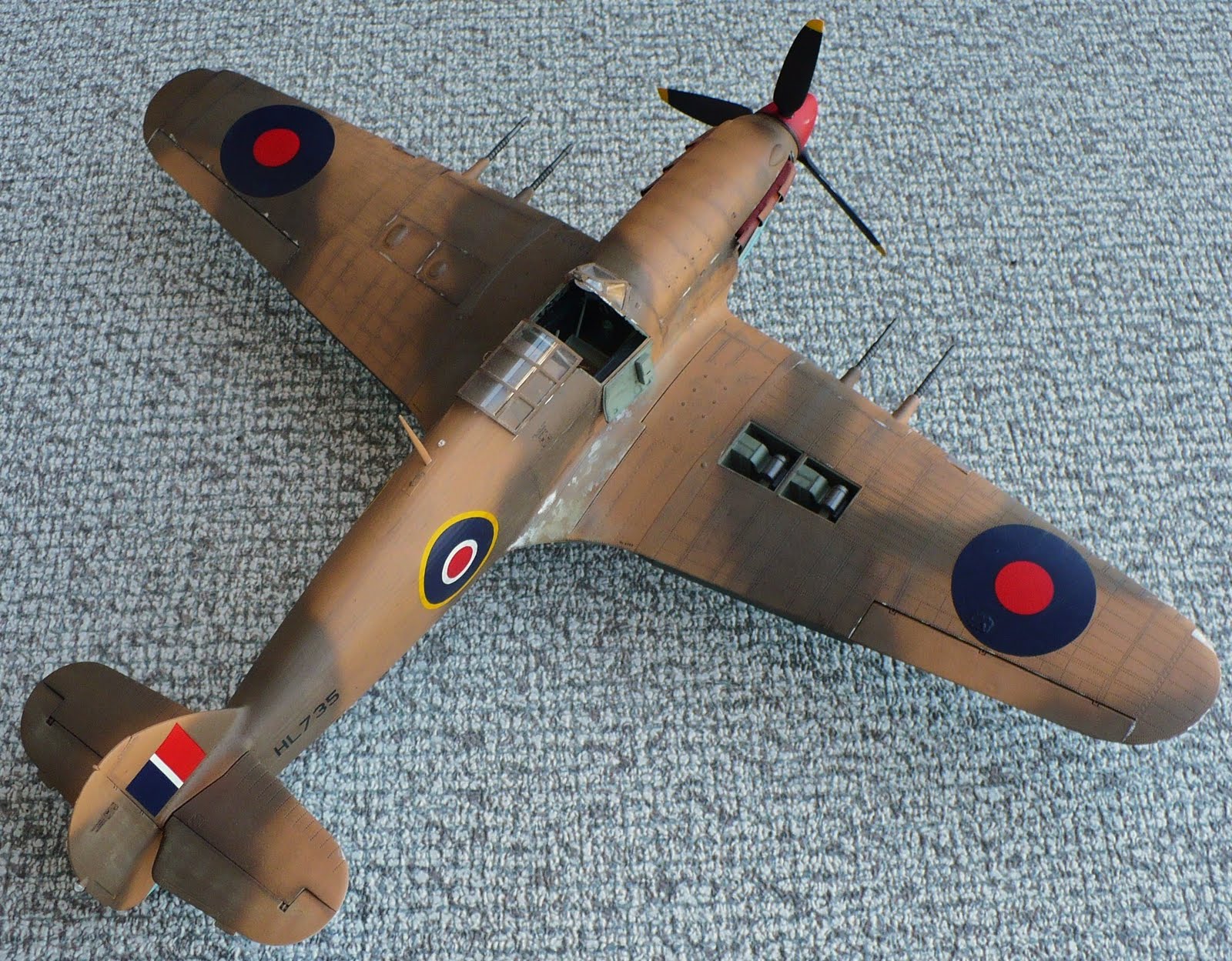 The Great Canadian Model Builders Web Page!: Hurricane MK II C Trop