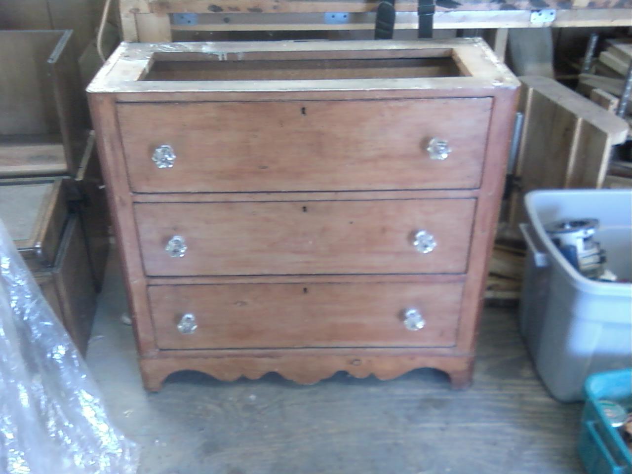 John Mark Power, Antiques Conservator: Repairing an Old Pine Chest Of ...