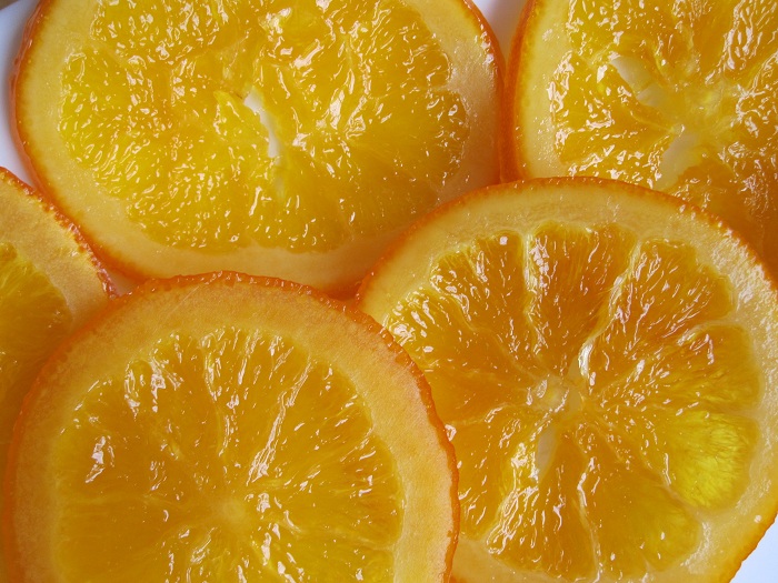 las recetas del marqués de muchabarba: NARANJAS CONFITADAS