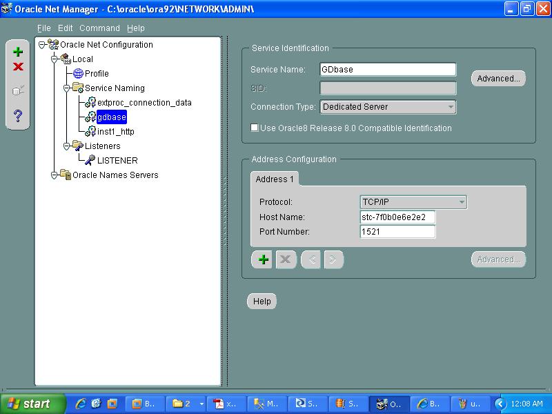 Expertise MS SQL Server & Oracle: How to Check Oracle Service Names?