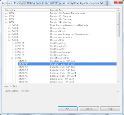 Breaking Down the Walls: Automated Keynoting in Autodesk Revit