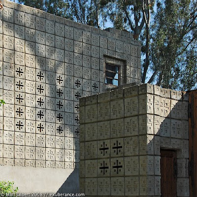 Shaowen Wang: Section(1) - Wall, Millard House, 1923