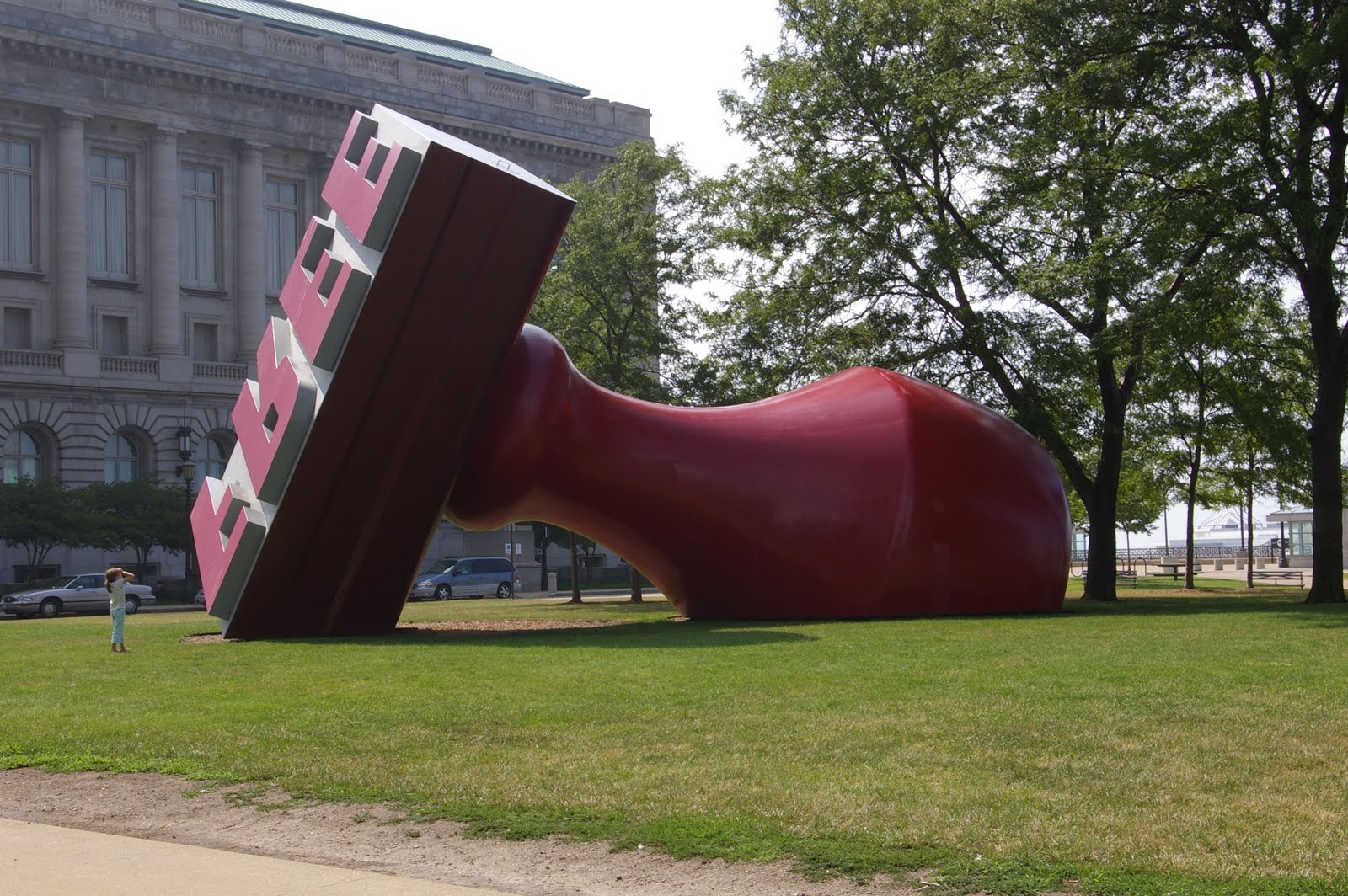 Claes Oldenburg | Ohio travel, Ohio vacations, Ohio