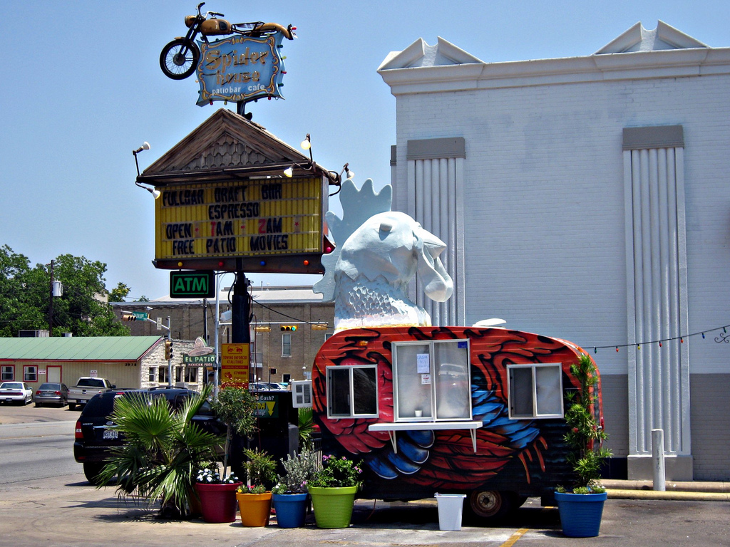 paradis express: Spider House in Austin