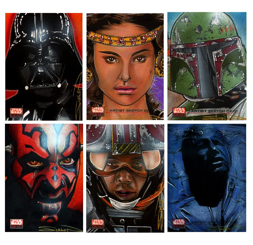 Sketch Card Art!: Interview with sketch card artist Randy Siplon