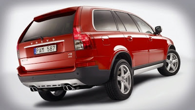 Volvo xc90 red car wallpapers as in movie 3 Idiots
