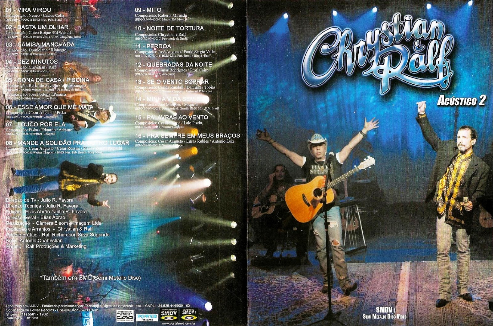 Capas Show Nacional: Chrystian e Ralf - Acústico 2
