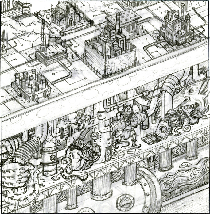 Drawing On Deadline: Drawing the Internet