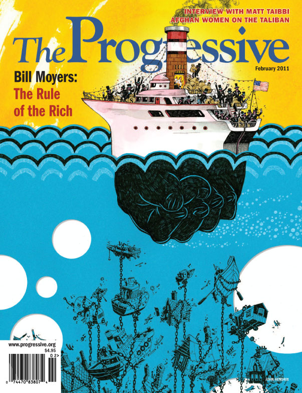 Drawing On Deadline: Progressive Cover- Plutocracy