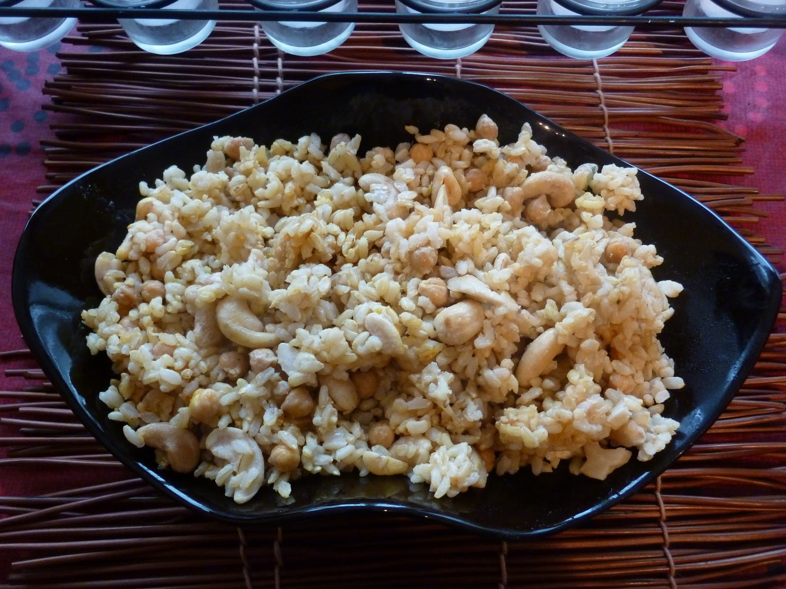 My Vegan Revolution: Riz tout simple aux pois chiches et noix de cajou