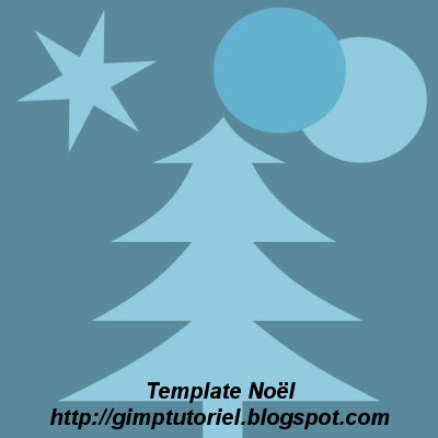 Noël, template ScrapBooking Digital