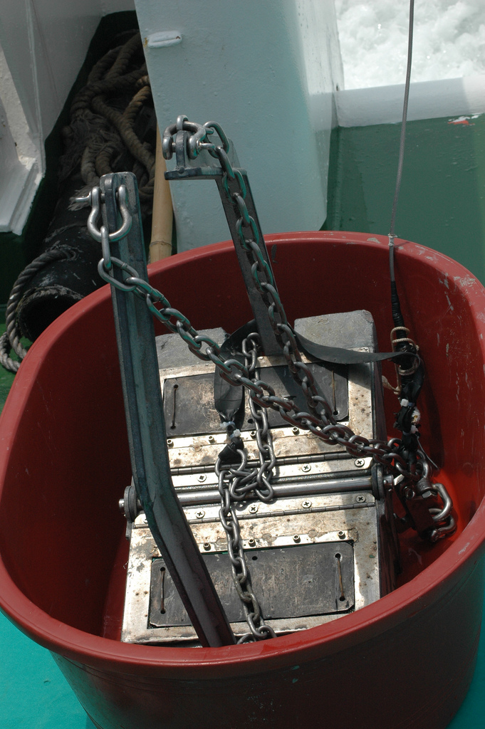 Les poissons: Van Veen grab sampler