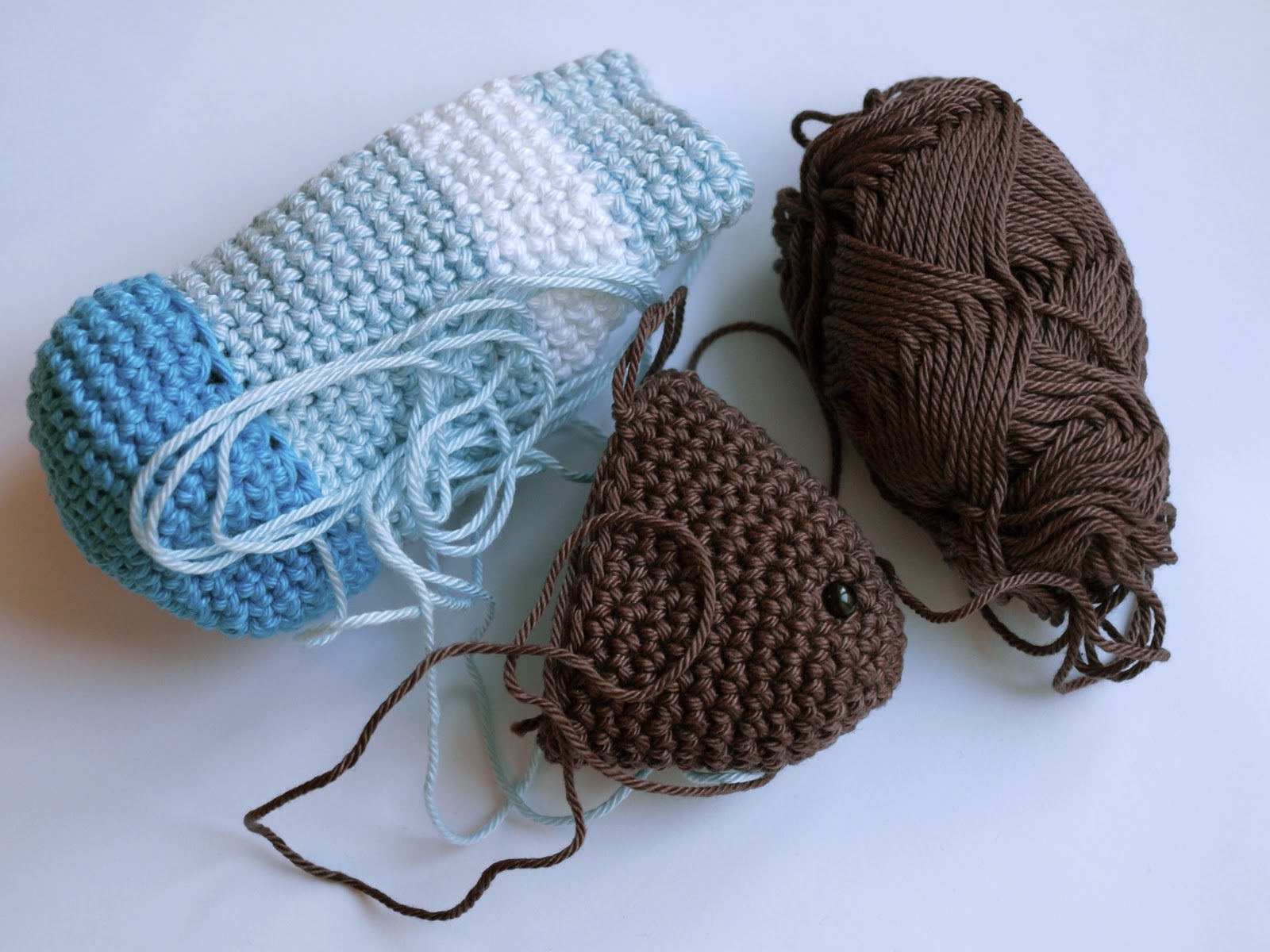 lille hottentott: Jule-hekling og andre heklesaker