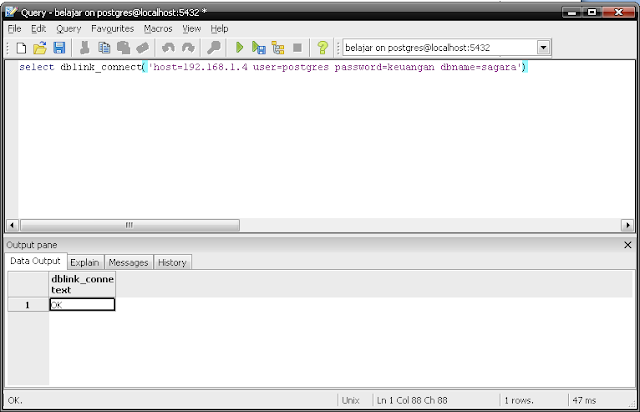 Dhafiq Sagara Database Link Pada Postgresql Tutorial Java Php C