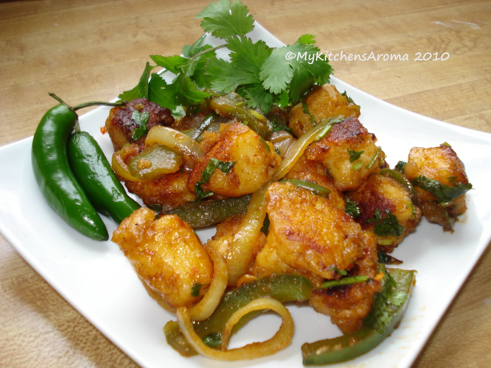 The Sizzling Pan: "Appetizers"- Paneer Chili Fry/ Paneer Fish Pickle