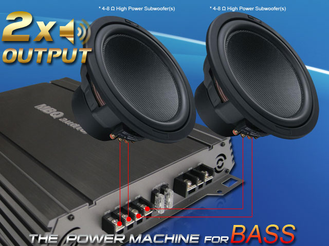 Zack Audio: MBQ audio (GERMANY) MB-3501 1000W Mono Block Power ...