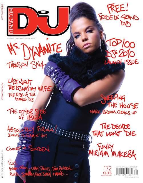Dan Reid Photography: DJ Mag Cover August Edition - Ms Dynamite