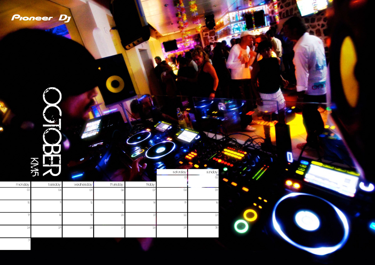 Dan Reid Photography: Pioneer Ibiza Calender 2011