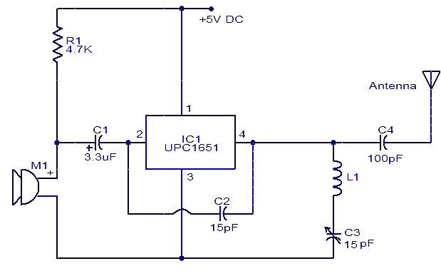 TECH_INTELIGENT: FM TRANSMITTER USING UPC 1651