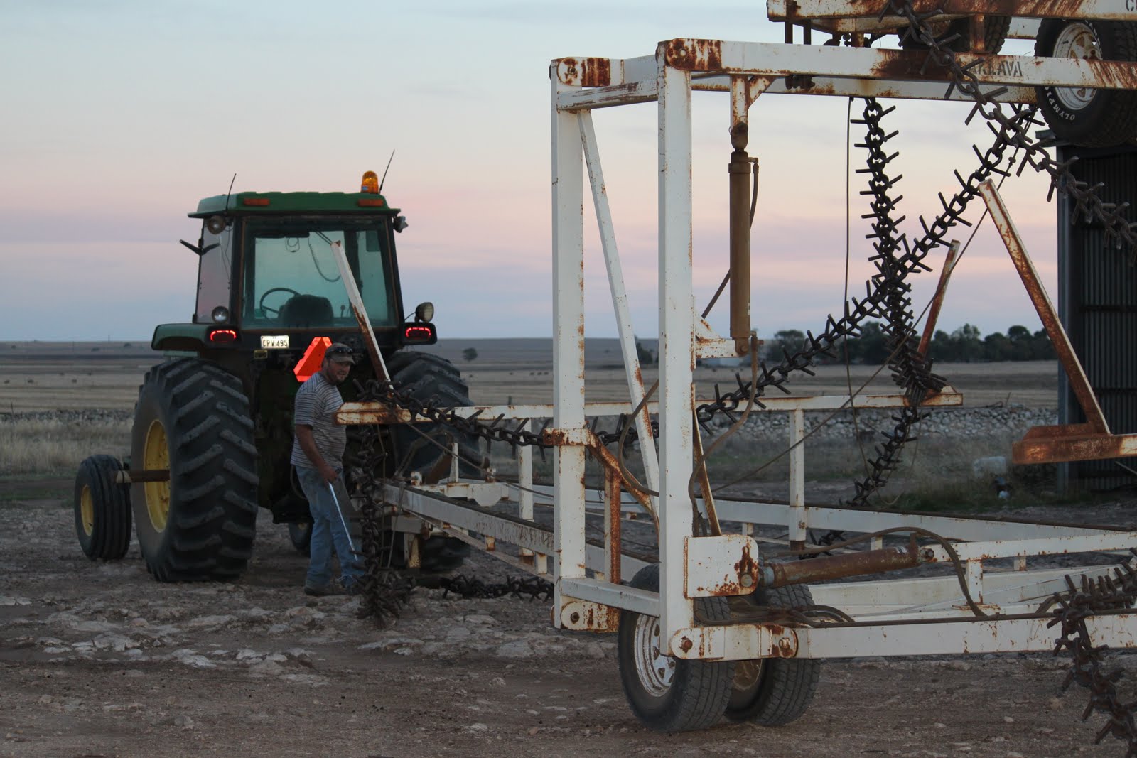 Letters from the Man on the Land: Prickle Chain Repairs