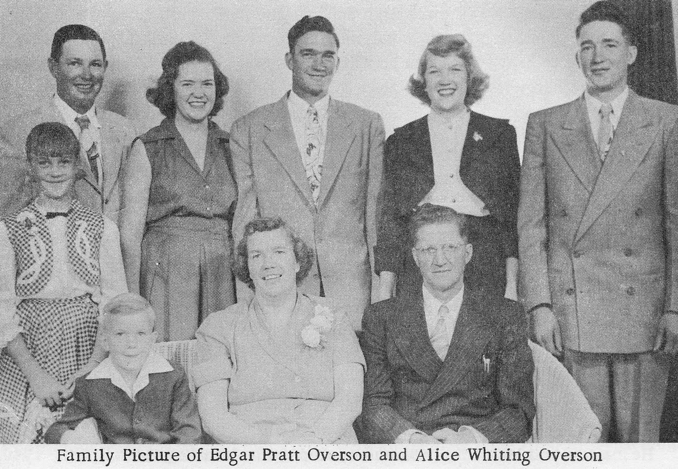 TheAncestorFiles: Edgar Pratt Overson and Alice Whiting Overson