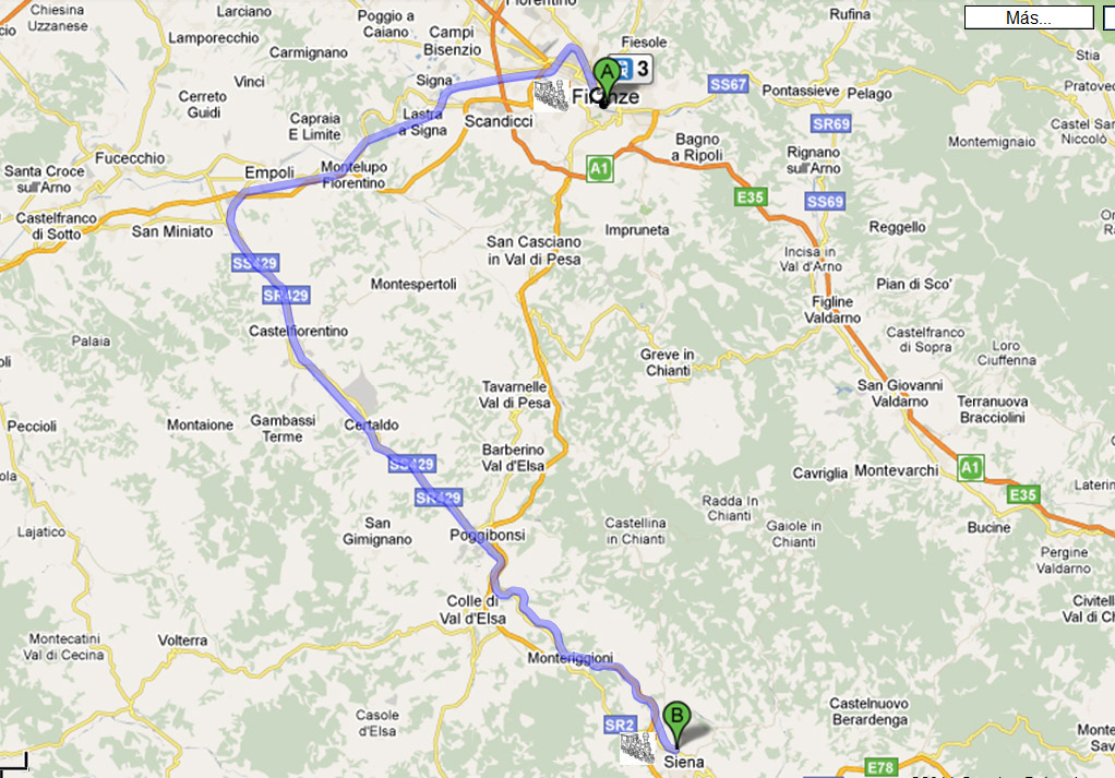 Mis Rutas por Europa: FLORENCIA-SIENA