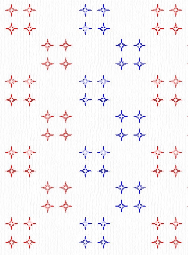 Ideal Concepts Mattress Design: 'CLUSTER PATTERNS"