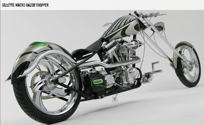 AMERICAN CHOPPER FAN´s CLUB: GILLETTE BIKE (AFILADISIMA)