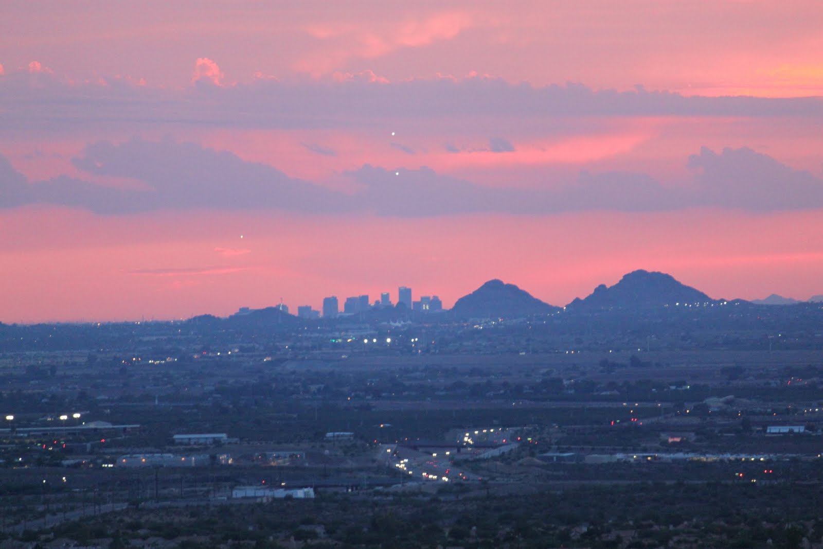 The Turning of Generations: Wordless Wednesday - Phoenix Sunset Series